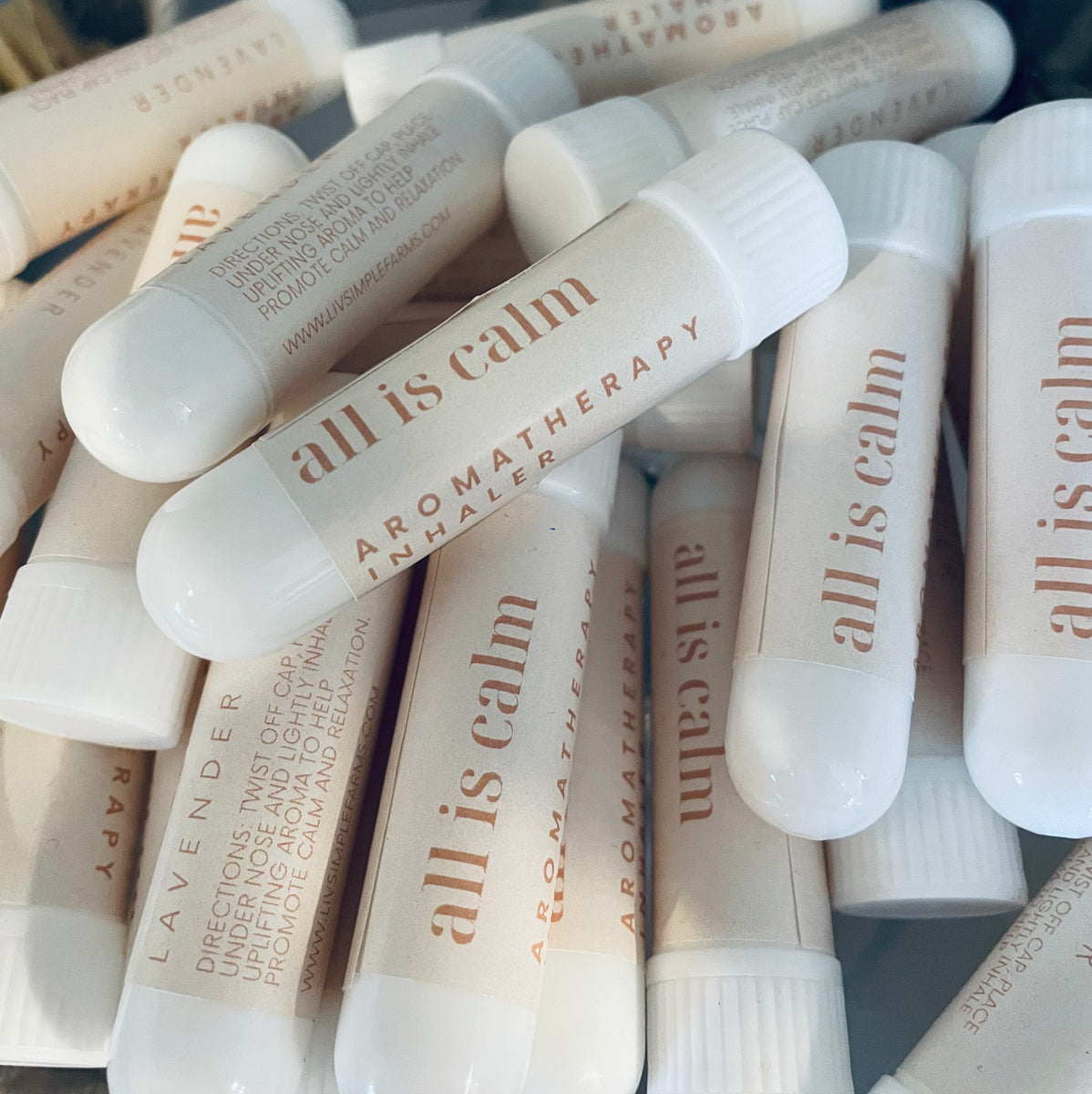 Aromatherapy Inhalers – LivSimple Farms